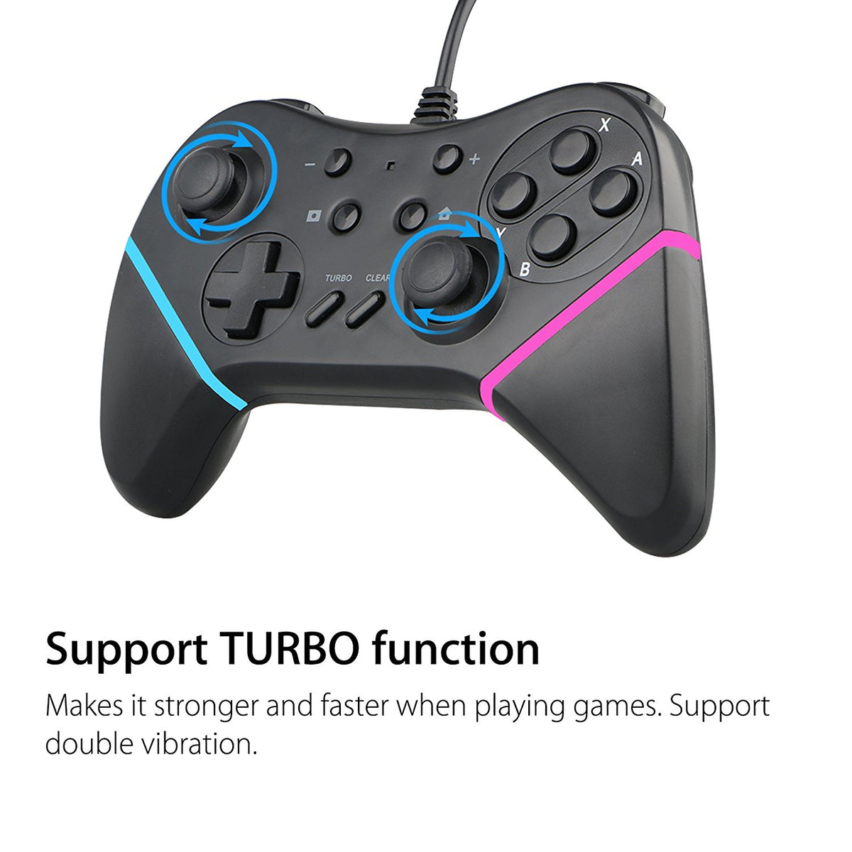 Wired Controller for Nintendo Switch with 9.8 feet USB cable ...